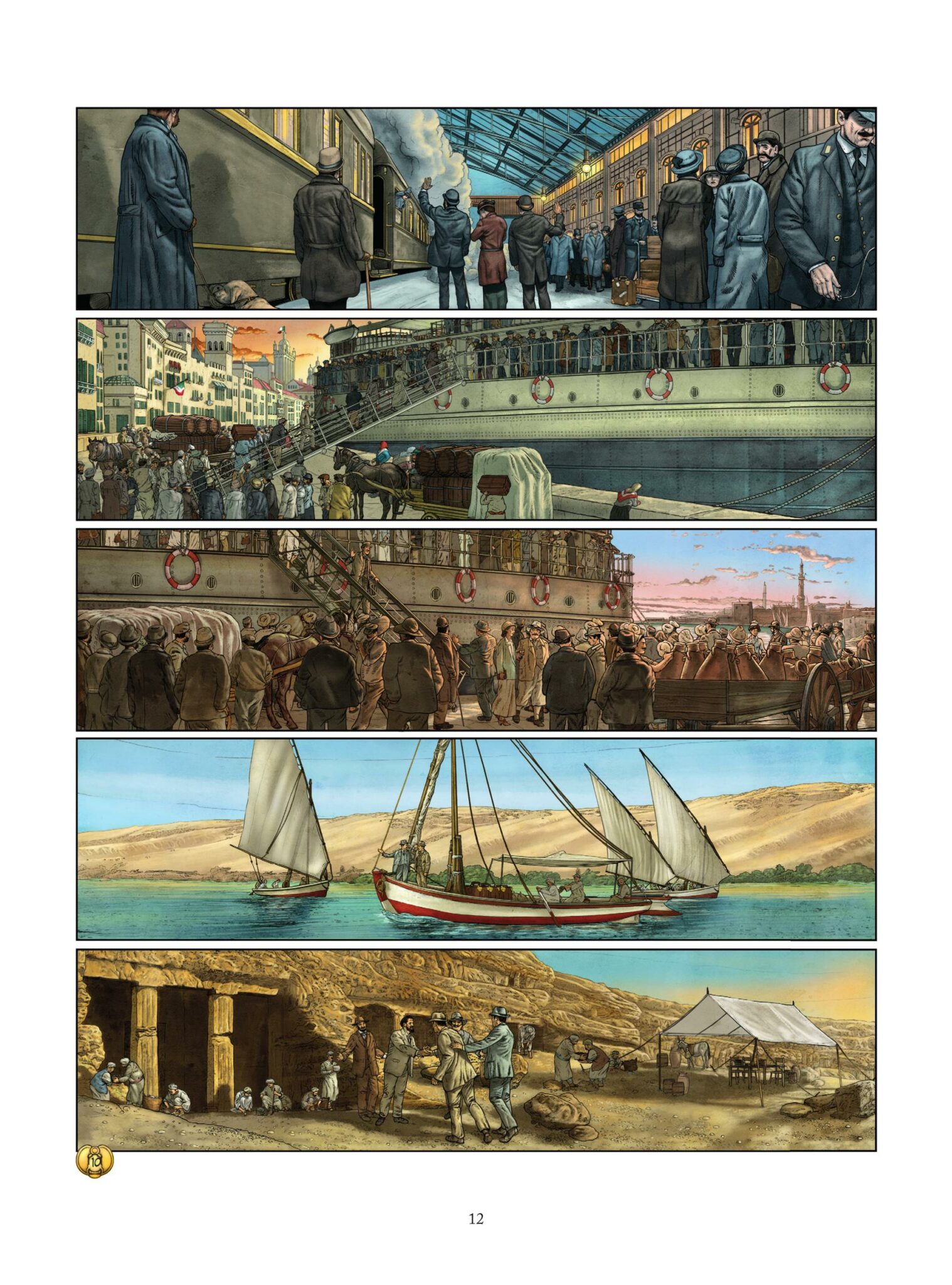 Toutankhamon, l’odyssée d’Howard Carter - Paul Marcel, Patrick Mallet ...