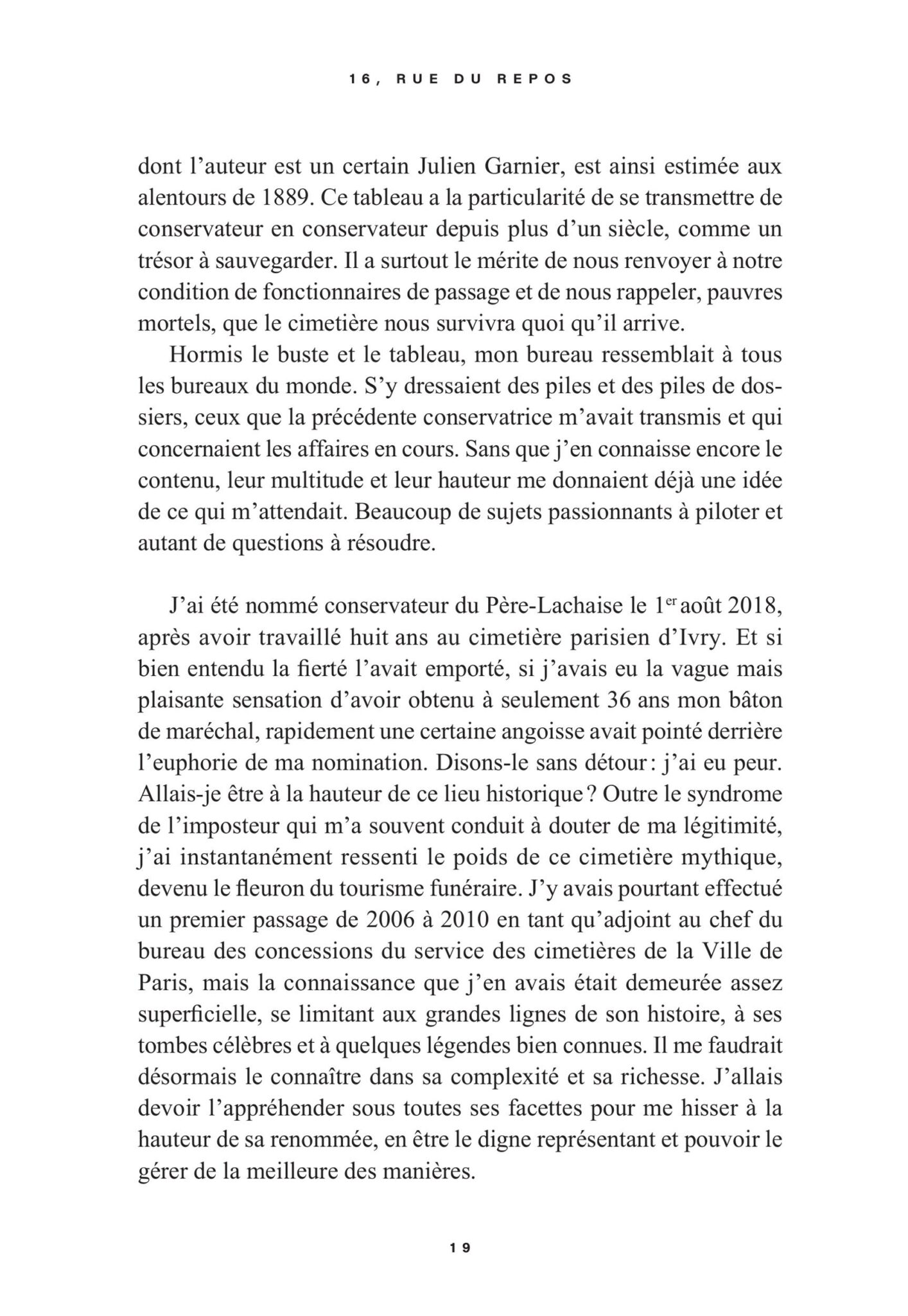 La Vie secrète d’un cimetière - Benoît Gallot - Les Arènes